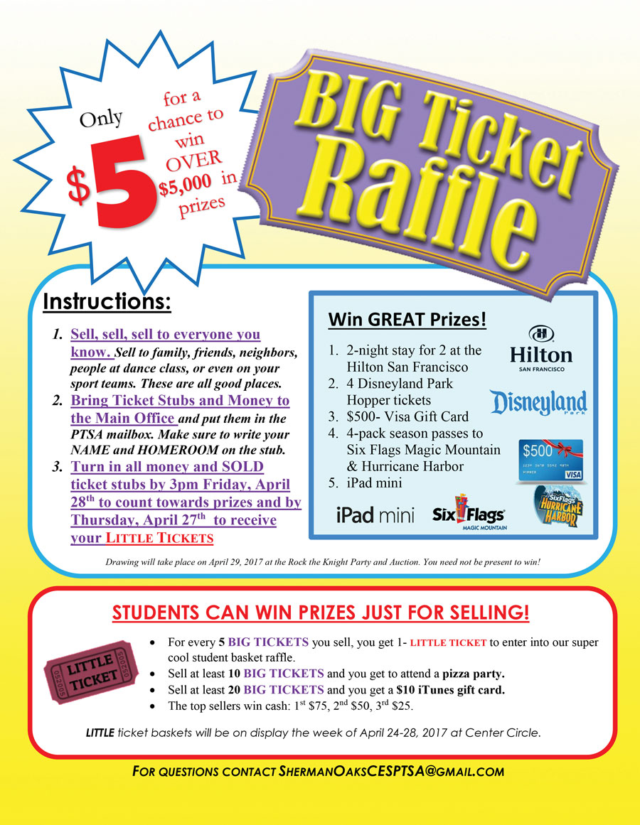 BIG TICKET RAFFLE FLYERS – TEAM SOCES